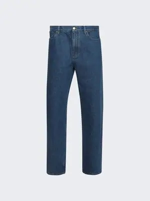 Jil Sander Medium Wash Jeans For Men