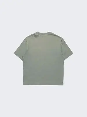 Acne Studios Mended Logo Tee Slate Grey