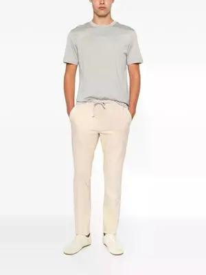Eleventy Drawstring Waist Pleated Trousers