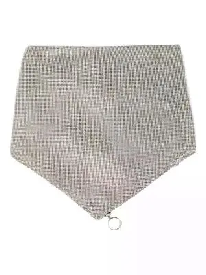 Kara Crystal-embellished Scarf - Silver