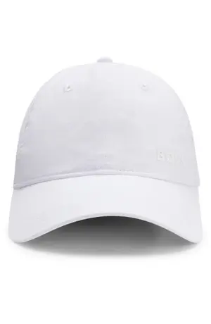 BOSS Lach Baseball Cap - White