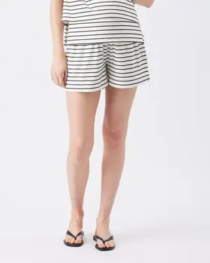RIPE MATERNITY Jada Stripe Short