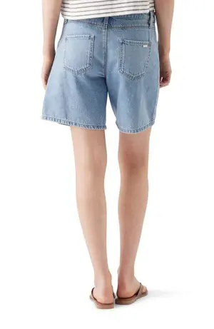 RIPE MATERNITY Dion Denim Maternity Shorts - True Fade