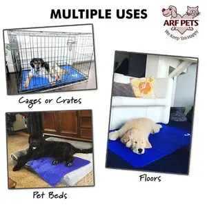 ARF PETS Dog Cooling Mat, Durable, Non-toxic Gel Dog Bed Mat For Kennels