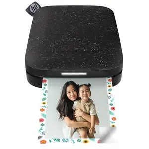 HP Sprocket Portable 2x3 Instant Photo Printer - Black