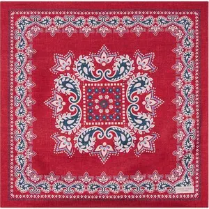 Robert Talbott Harmon Reversible Silk Neckerchief - Red