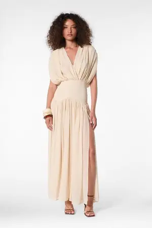 Nicholas V Neck Evening Dresses