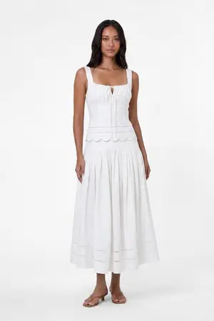 NICHOLAS Ebba Top - Ivory