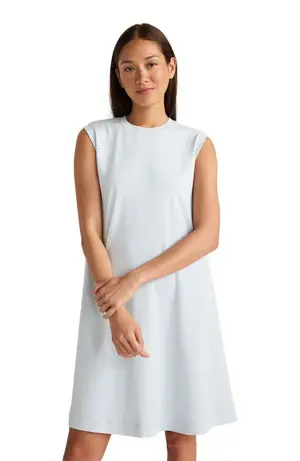 HAVEN WELL WITHIN Organic Cotton Interlock Trapeze Dress
