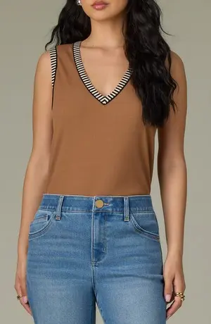 Wit & Wisdom V Neck Tops
