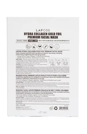 LAPCOS 24k Gold Hydra Collagen Mask