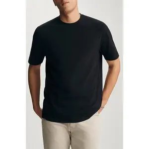 MAVI Slub Cotton Blend T-shirt - Black
