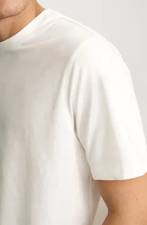 MAVI Slub Cotton Blend T-shirt