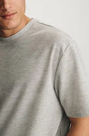 MAVI Mélange Crewneck T-shirt - Grey Melange