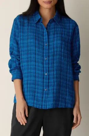 Eileen Fisher Printed Shirts For Women