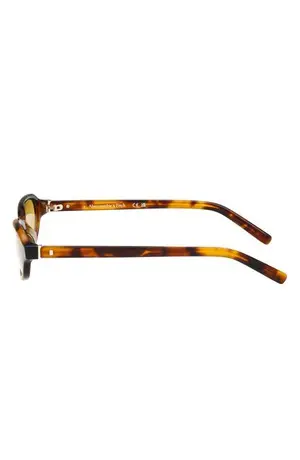 Abercrombie Oval Sunglasses - Dark Havana/brown