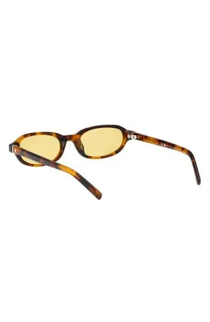 Abercrombie Oval Sunglasses - Dark Havana/brown