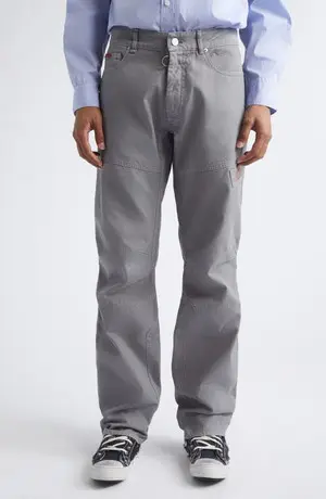 Martine Rose Straight Leg Utility Jeans - Grey
