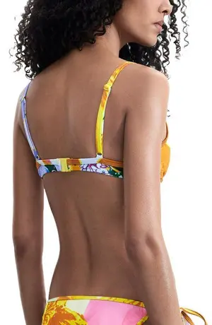 Desigual Underwire Triangle Bikini Top
