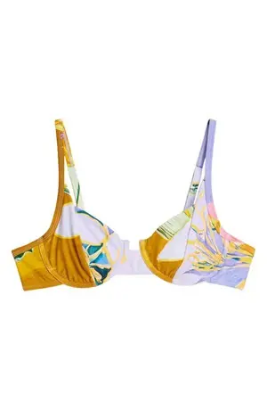Desigual Underwire Triangle Bikini Top