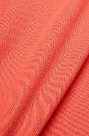 Psycho Bunny Brad Tipped Cotton Piqué Polo - Emberglow