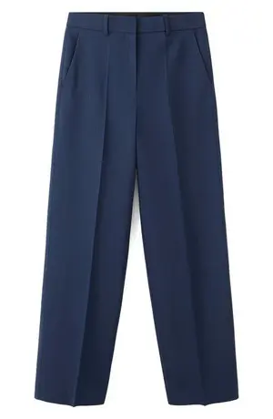 Mango Tailored Straight Leg Pants