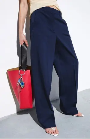Mango Tailored Straight Leg Pants