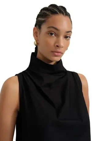 MARCELLA Minna Poplin Mini Dress - Black