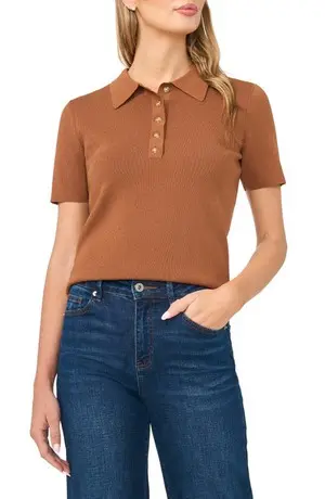 Ted Baker London Ronni Polo Sweater - Ginger Spice