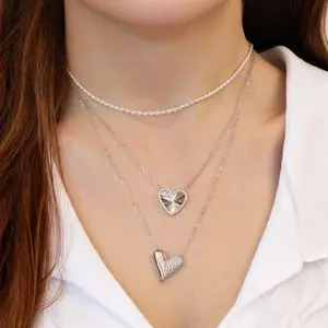 THE LOVERY FINE JEWELRY Twisted Rope Chain Necklace - Sterling Silver
