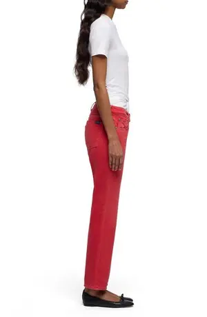 7 For All Mankind Low Rise Ankle Cigarette Jeans