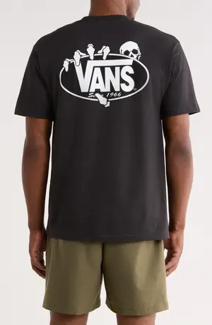 VANS Show Off Cotton Graphic T-shirt