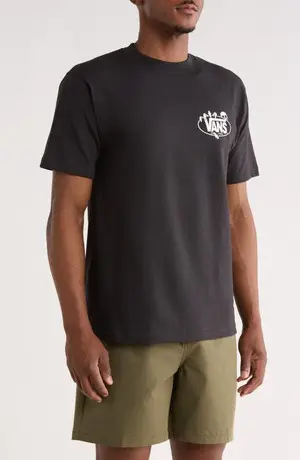 VANS Show Off Cotton Graphic T-shirt