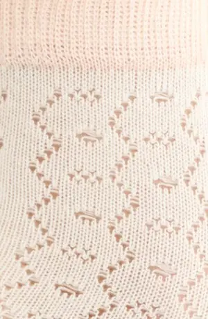 CASA CLARA Mia Pointelle Crew Socks
