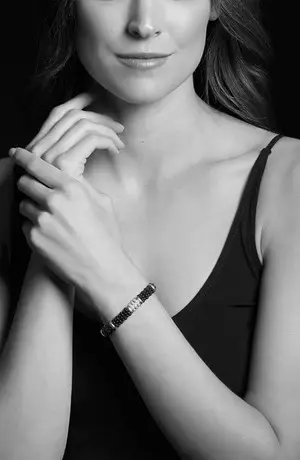 Lagos Black Caviar Diamond Bracelet