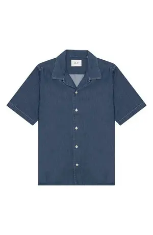 Nn07 Julio 5765 Denim Camp Shirt