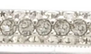 Nadri Pavé Crystal Hoop Earrings