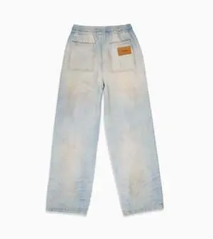 Amiri Distressed Denim Drawstring Trousers