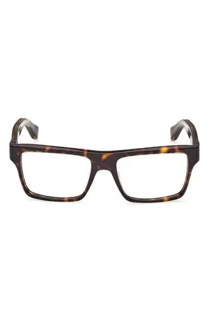 CHRISTIAN LOUBOUTIN Rectangular Eyeglasses - Dark Havana
