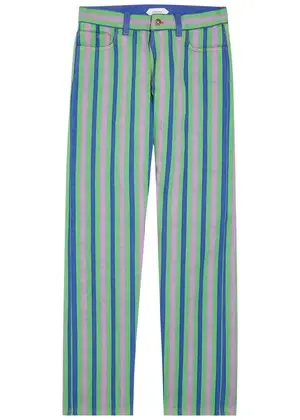 Versace Stripes Bottoms For Women