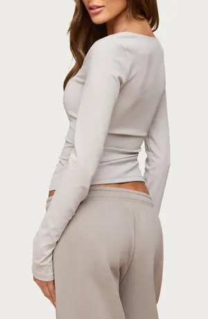 EDIKTED Hayden Long Sleeve Top