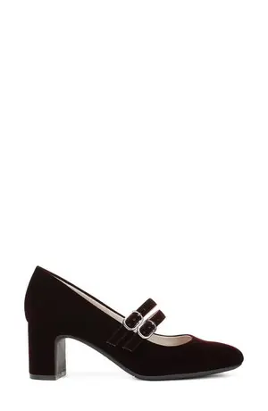 LIFESTRIDE Mary Jane Block Heel Pumps