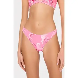MILLY Canopee Bikini Bottoms - Pink Multi