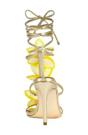 AZALEA WANG Crescendo Ankle Wrap Sandal