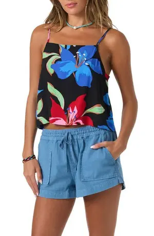 O'Neill Matilda Floral Print Sleeveless Camisole