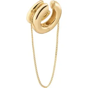 Demarson Lafayette Ear Cuff With Cascading Chain - Gold