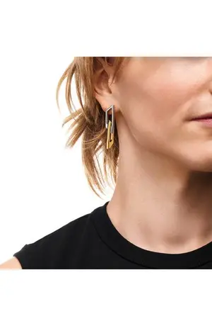 DIESEL® Two-tone Single Drop Earring - Two Tone