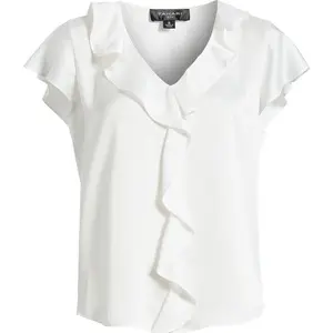 Tahari Asl V Neck Tops For Women