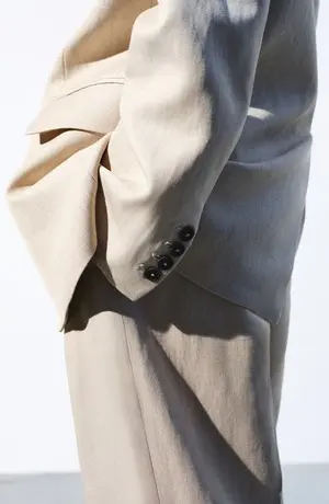 Mango Straight Fit Blazer