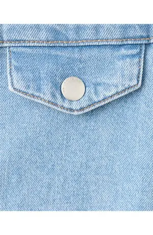 Mango Flap Pocket Jeans - Medium Blue